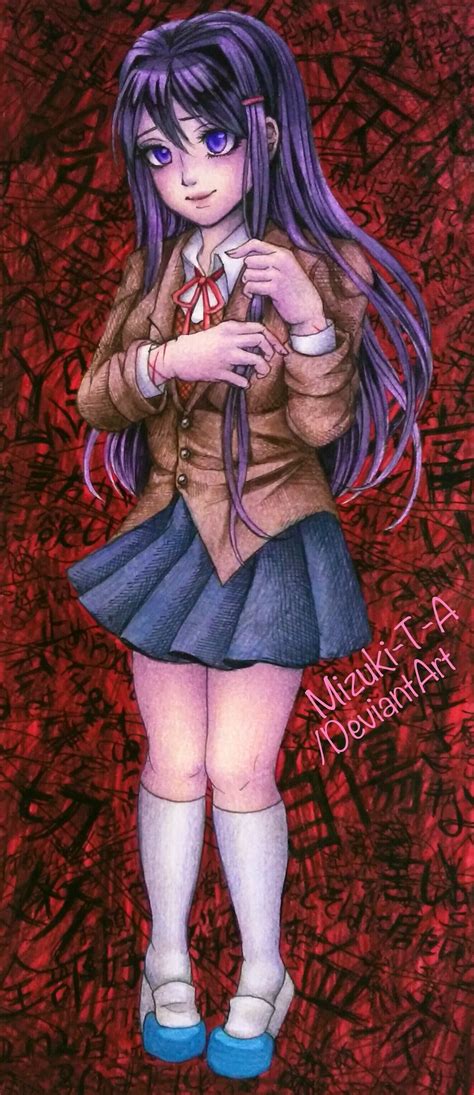 Artstation Doki Doki Literature Club Fanart Yuri