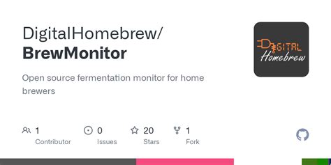 Github Digitalhomebrew Brewmonitor Open Source Fermentation Monitor For Home Brewers
