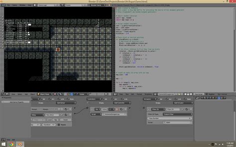 Random Dungeon Level Generator Game Engine Resources Blender Artists Community