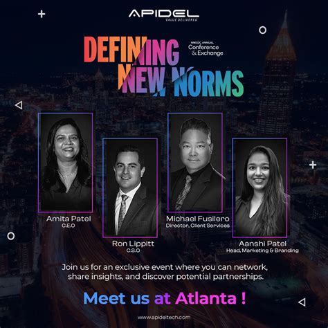 Apidel Technologies On Linkedin Nmsdc2024 Businessconnections Partnerships Networking