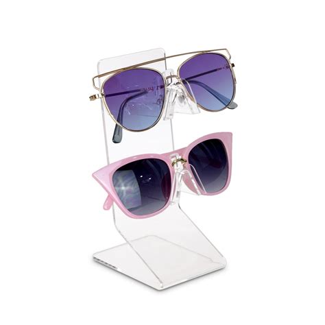 Acrylic Eyeglasses Display 2 Frames 7h Apex International