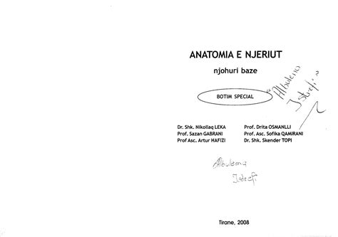 Anatomia E Njeriut Njohuri Baze Pdf