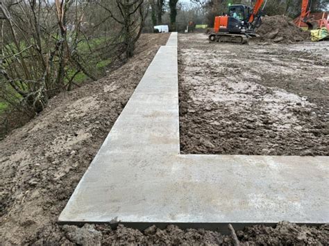 114 Sfa Contiguous Piles And Capping Beam Completed On Time In Cardigan South Wales Thank To The