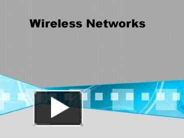 PPT Wifi Wireless Network PowerPoint Presentation Free To Download Id 87f5c6 MGI5O