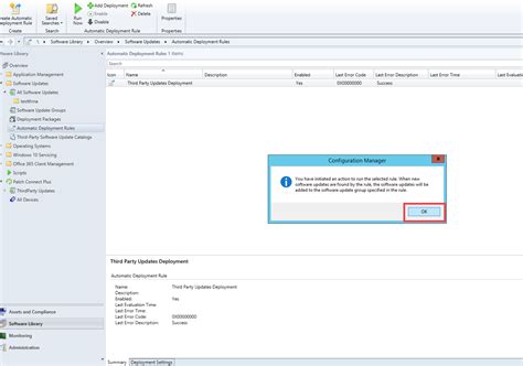 Configuring Automated Deployment Rule In Sccm L Manageengine Patch