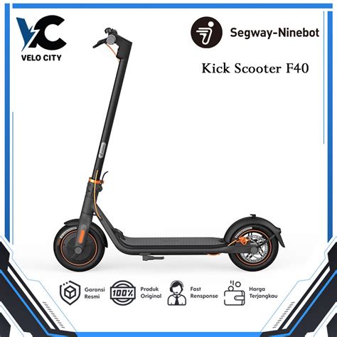 Jual Segway Ninebot KickScooter F40 / Skuter Listrik Lipat Garansi ...