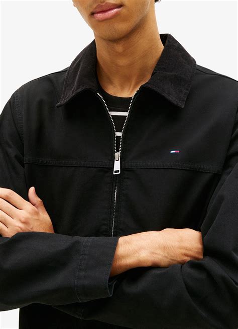 Tommy Hilfiger Jack Met Steekzakken En Logoborduring • Zwart • De Bijenkorf