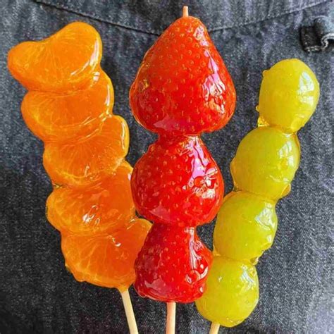 Tanghulu Recipe Chinese Candied Fruit Skewers