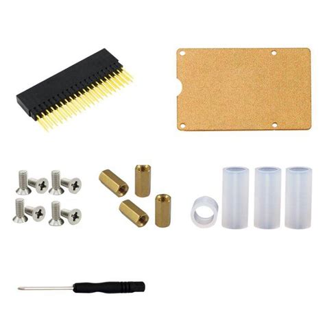 gpio 2x20 pin 40pin extra tall female stacking header with acrylic