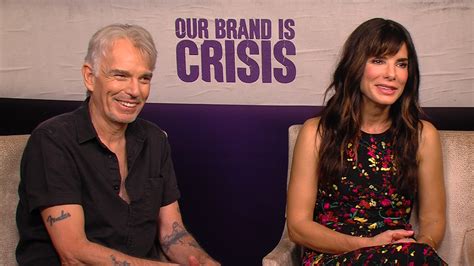 Interview Sandra Bullock And Billy Bob Thornton On Our Brand Is Crisis