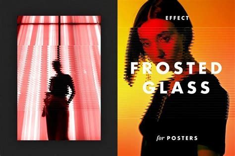 Creativemarket Frosted Glass Effect For Posters Freegfx4u