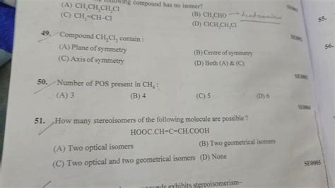 Number Of Mathrm{pos} Present In Mathrm{ch} {4} Filo