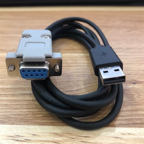 Vigor To Hmi Plc Programming Cable Samkoon Sx Cable Db Rs Female To Usb Male M Long