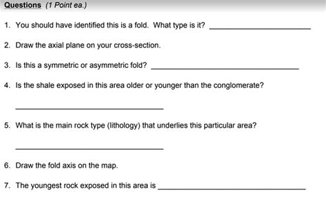 solved geologic maps and geologic cross sections this part