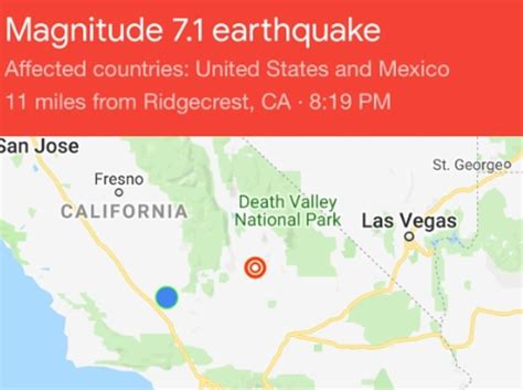 71 Earthquake Rocks Southern California The Second In Two Days
