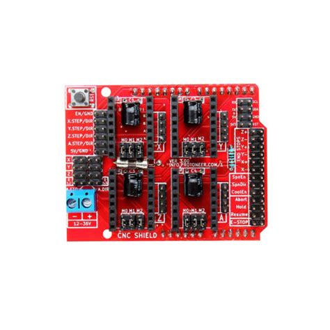 GRBL Shield V3 4 Axis Micro Robotics