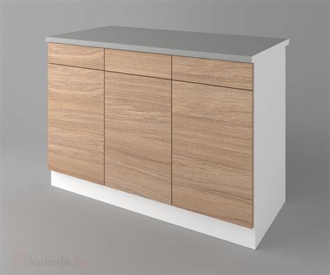 Долен кухненски шкаф с три чекмеджета и три врати Поларис Kuhnia Bg