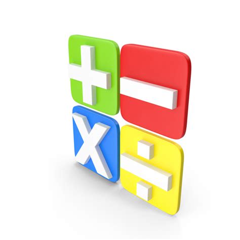 Math Operators Icon Png Images And Psds For Download Pixelsquid