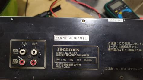 Technics Equalizer Rewind The Electronic Repair