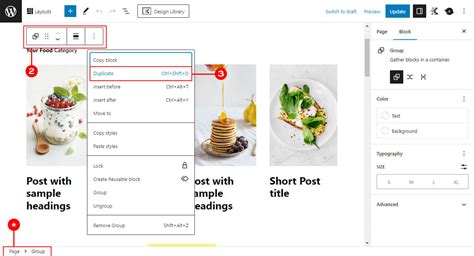 How To Duplicate And Edit Wordpress Blocks Designer Blogs