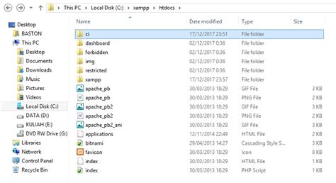 Cara Instal Framework Codeigniter Ci Di Xampp Belajar Ngode