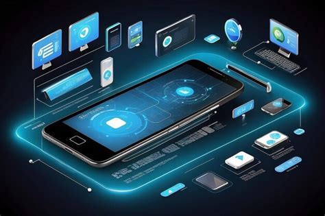 Premium Ai Image Nfc Technology Concept Illustration