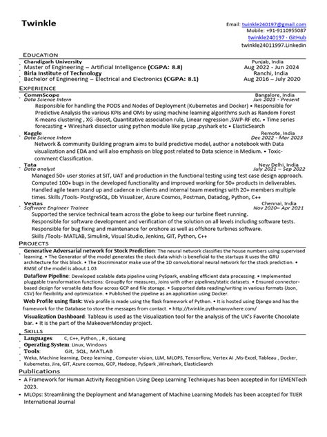 cv twinkle pdf apache spark computer science