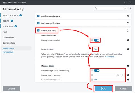 KB Configure Alerts And Notifications In ESET Endpoint Security X X