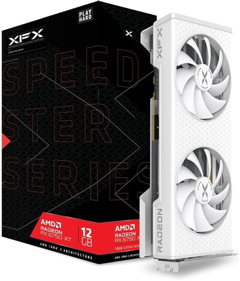 XFX Speedster SWFT Radeon RX 6750XT Core Gaming Graphics Card RX 675XTSWWP Amazon Co Uk