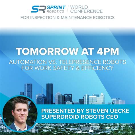 Superdroid Robots On Linkedin If Youre In Houston Tomorrow For The