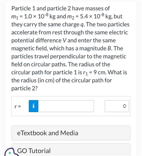 Solved A Proton Is Projected Perpendicularly Into A Magnetic