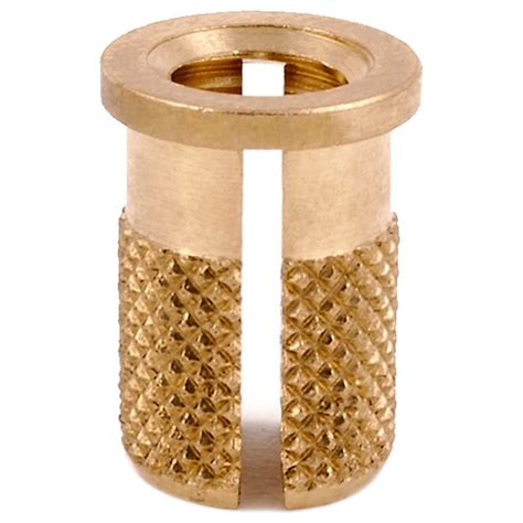 Threaded Insert For Plastic Flanged Brass Thread Inserts 14 20 Pack Of