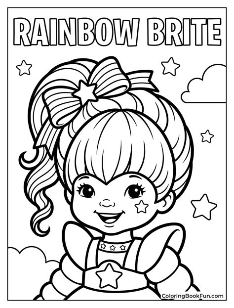 48 Rainbow Brite Coloring Pages Free Pdfs Coloringbookfun