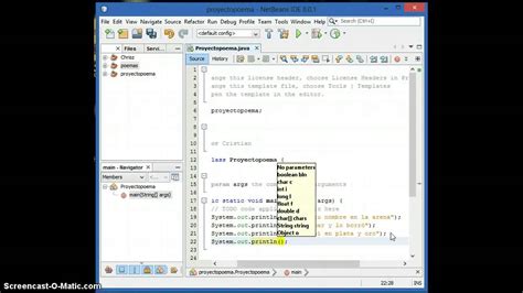 Tutorial Netbeans Systemoutprintln Youtube