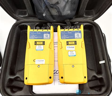 Fluke Networks DSX CertiFiber Pro Optical Loss Test Set CFP QUAD SM MM Nm