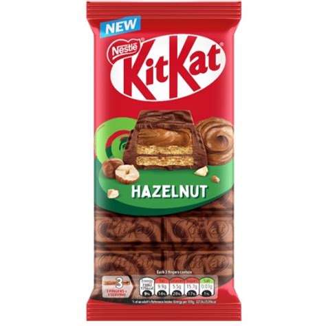 Kit Kat Hazelnut Sharing Block 99g E Natural Limited Food And Drink Wholesale Distributor