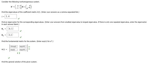 Solved Need Help With Finding General Solution
