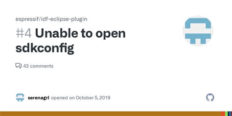 Unable To Open Sdkconfig Issue Espressif Idf Eclipse Plugin Github
