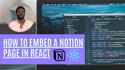 How To Embed Notion Into A React Website Youtube