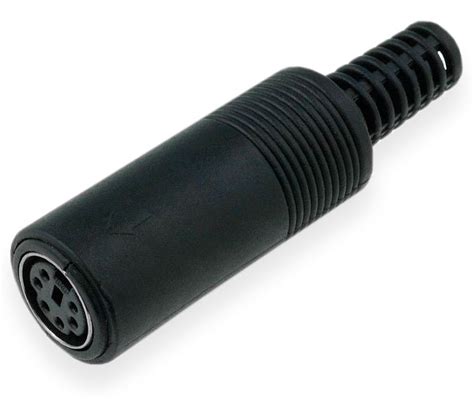 6 Pin Mini Din Female Telegraph