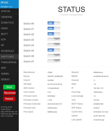 controlling rf433 bridge via mqtt brocker · issue 910 · xoseperez