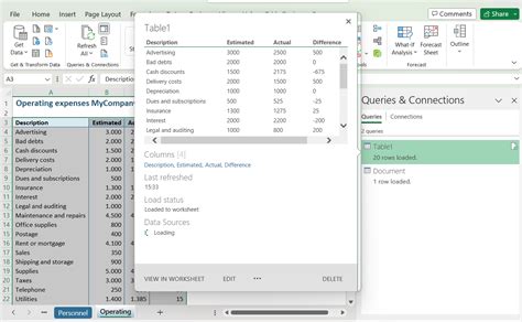 check usage of external sources in excel perfectxl