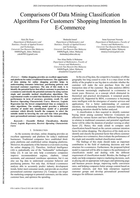 pdf comparisons of data mining classification algorithms for