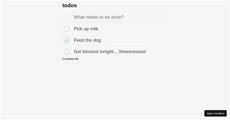 Recoil Todo React Codesandbox