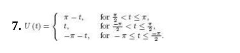 Solved Find Fouier Series Represntation Assume The Given