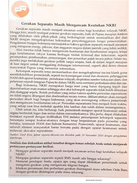 Gerakan Separatis Pdf