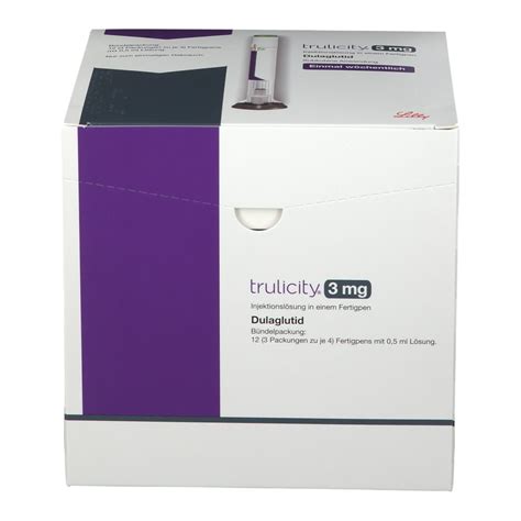 Trulicity 3 Mg Injektionslösung Iefertigpen 12 St Mit Dem E Rezept