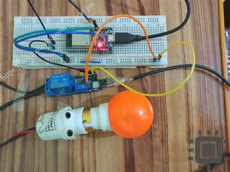 Control AC Appliances With ESP And Relays Via Web Server