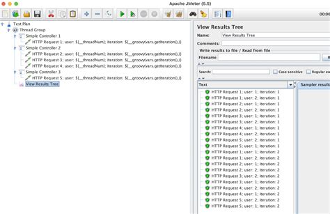 How To Chain Request Requests In Jmeter Simple Controller Stack