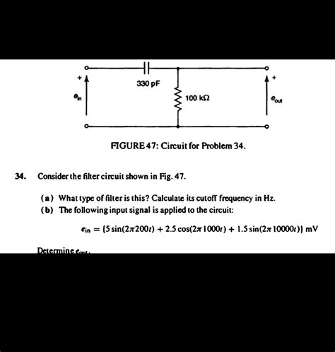 Solved Figure 47 Circuit For Problem 34 ﻿consider The